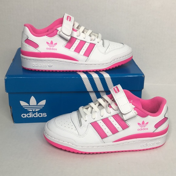adidas | Shoes | New Adidas Forum Low Sneakers Fy7967 Whitepink | Poshmark